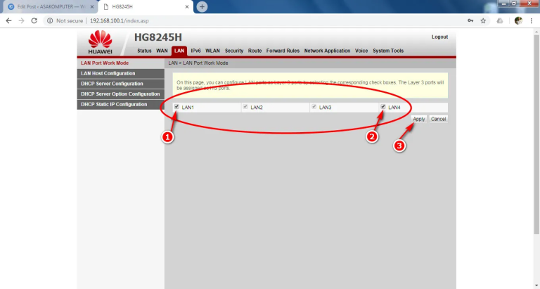 19 Cara Setting Modem IndiHome Huawei Lengkap – Tutorly.ID