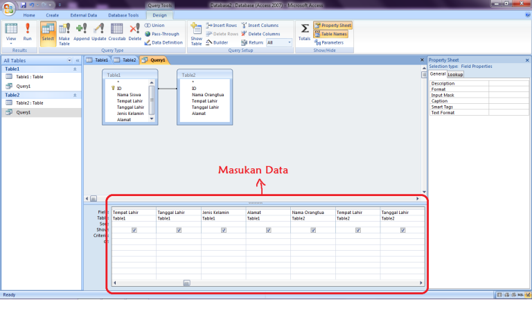 Cara Membuat Database Sekolah Dengan Microsoft Access – Tutorly.ID