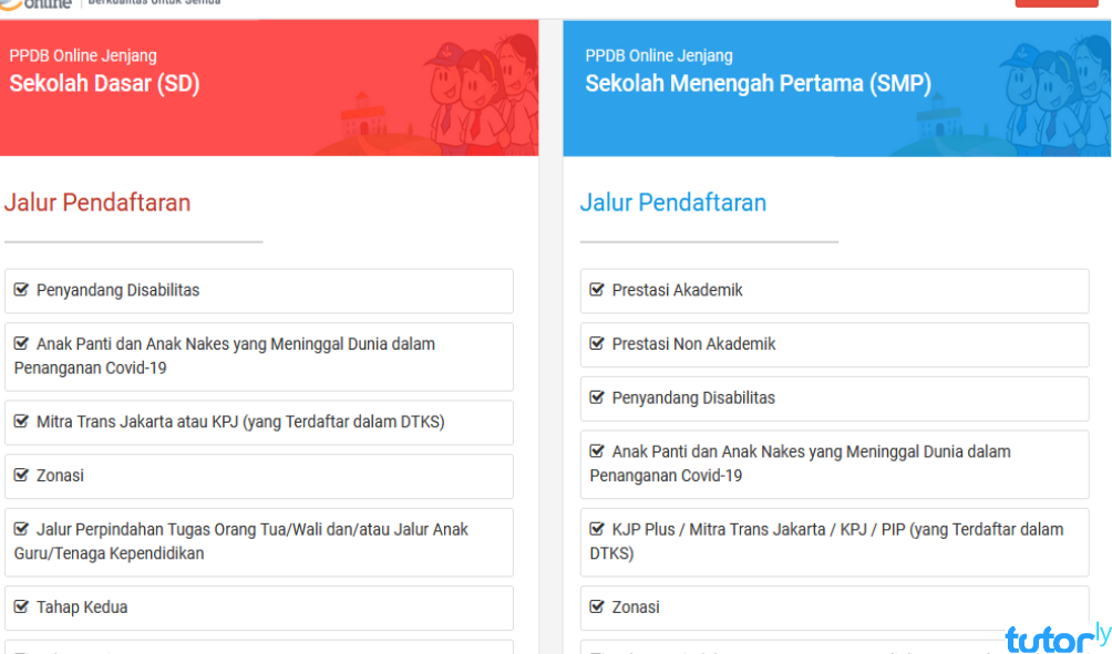 Cara Verifikasi Akun PPDB SD, SMP, maupun SMA 2024 – Tutorly.ID