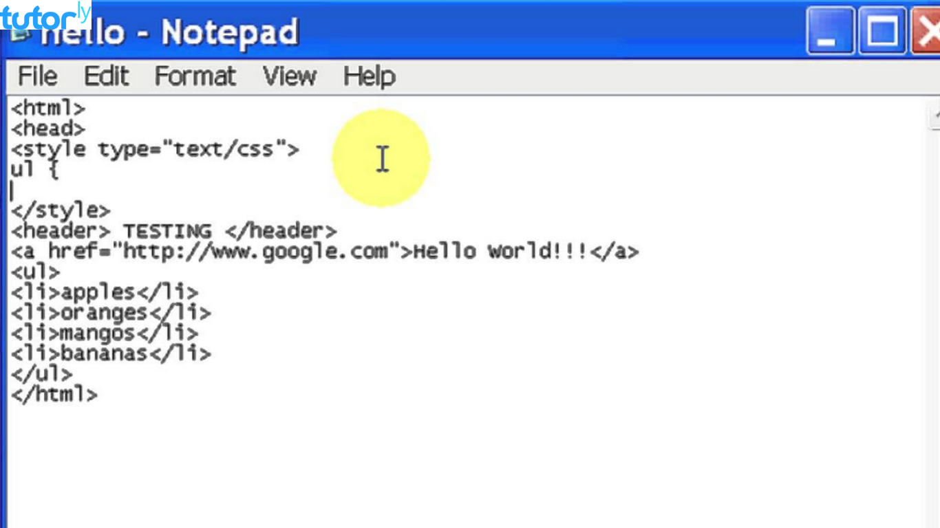 Cara Menambahkan Bullet List di Notepad – Tutorly.ID