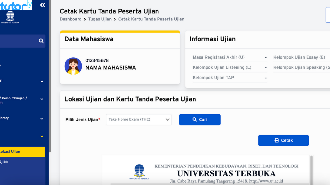 Gampang Banget! Ini Dia Cara Cetak KTPU UT 2021 – Tutorly.ID