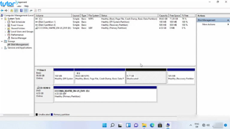 Solusi Drive C Hampir Penuh: Ini Cara Gabungkan Partisi D ke C – Tutorly.ID